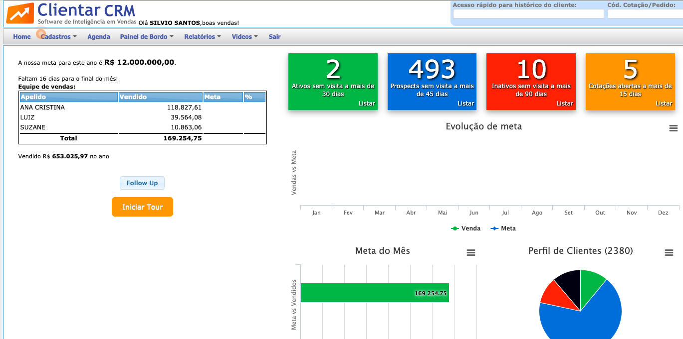 Software CRM - Controle Total das suas Vendas e Clientes Software CRM - Controle Total das suas Vendas e Clientes